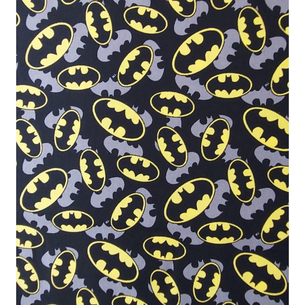 Tela de patchwork DC comics escudos Batman